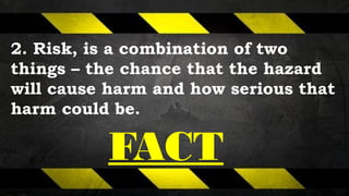 HAZARD AND RISK IN CARPENTRY GRADE 8 PPT | PPTX
