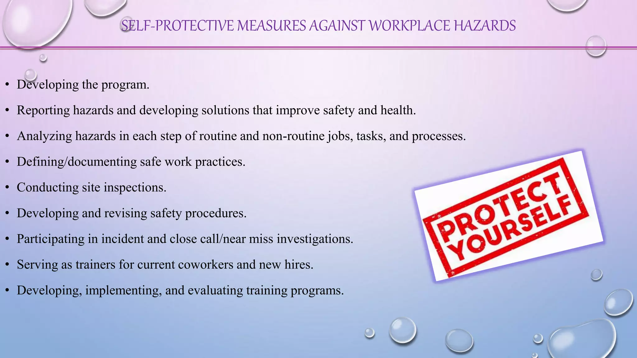Hazard and risk management | PPTX