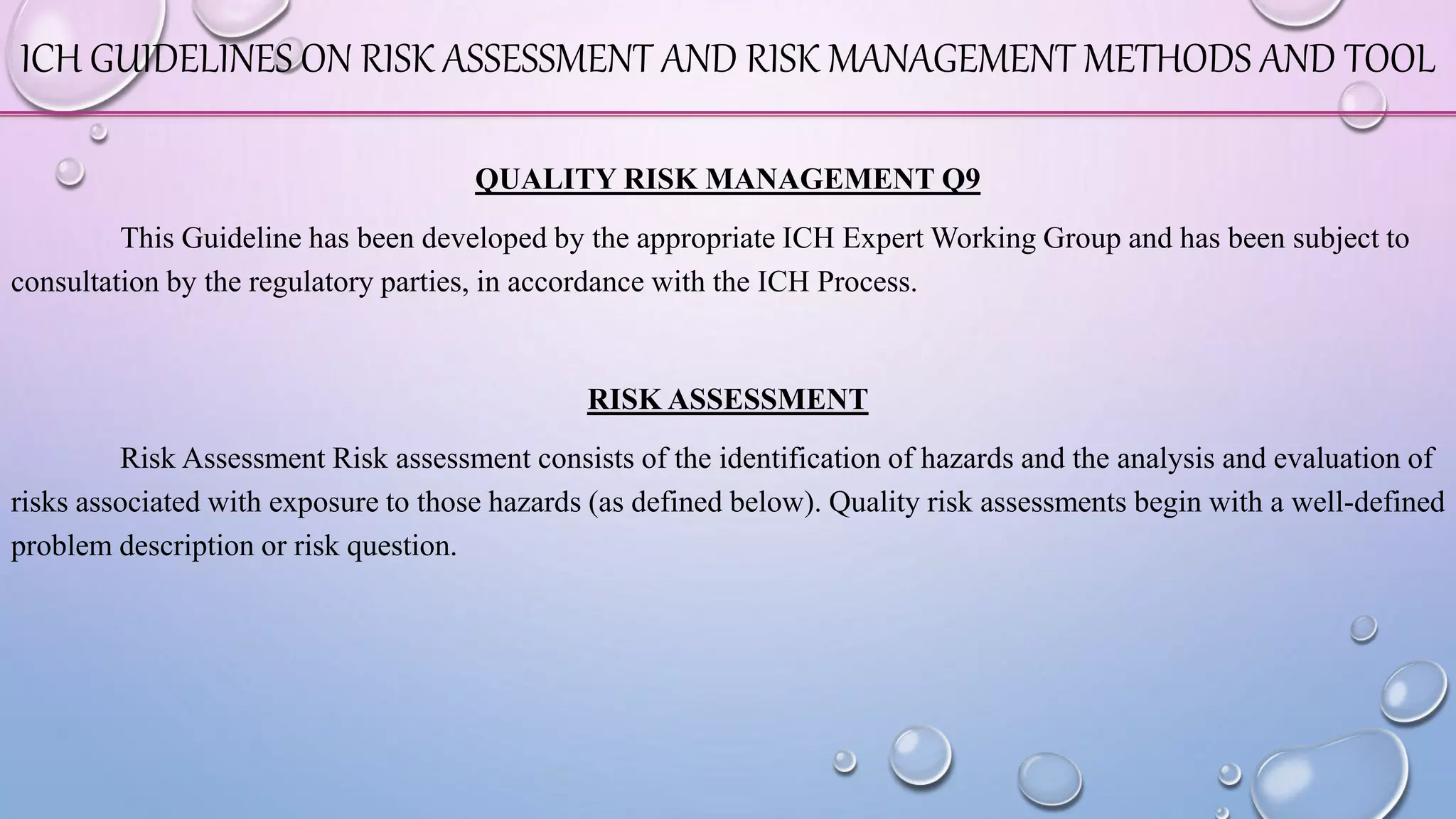 Hazard and risk management | PPTX