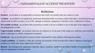 Hazard and risk management | PPTX