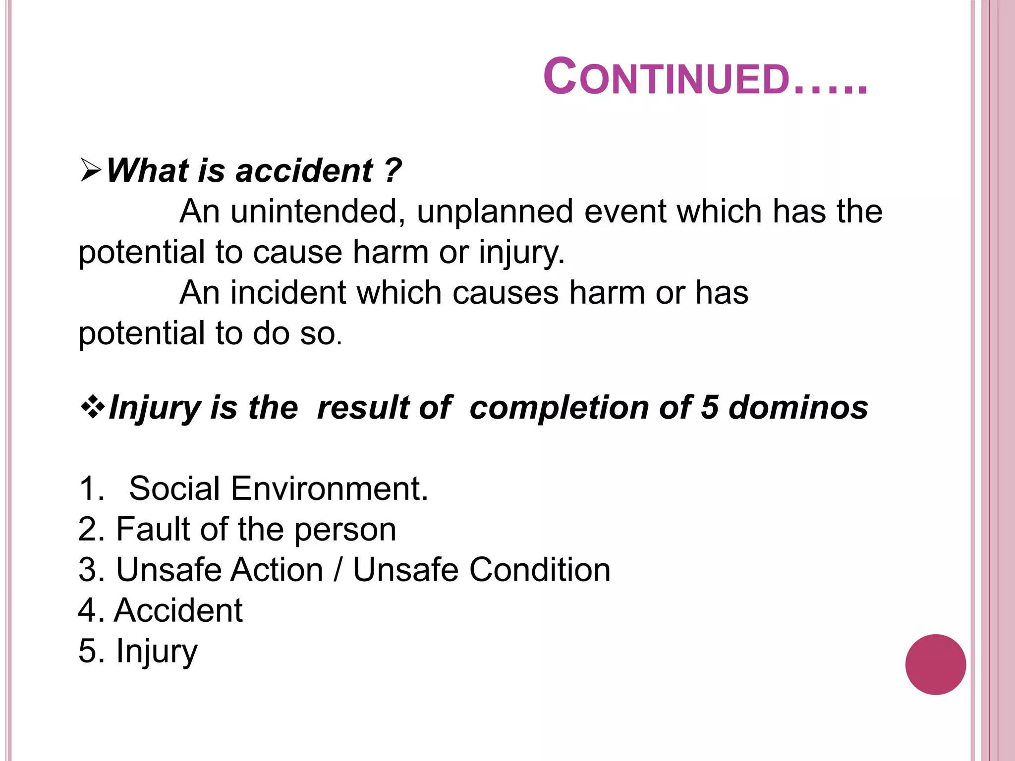 Hazard and risk management | PPTX