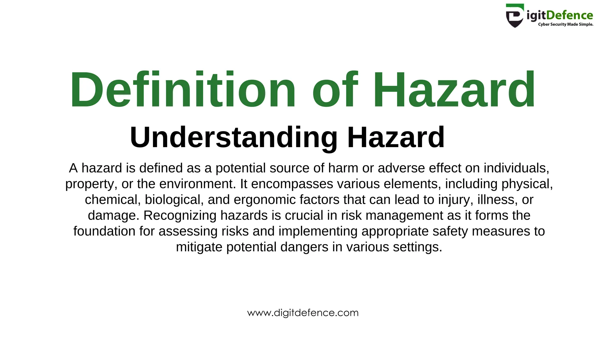 What is Hazard and Risk presentation download | PDF
