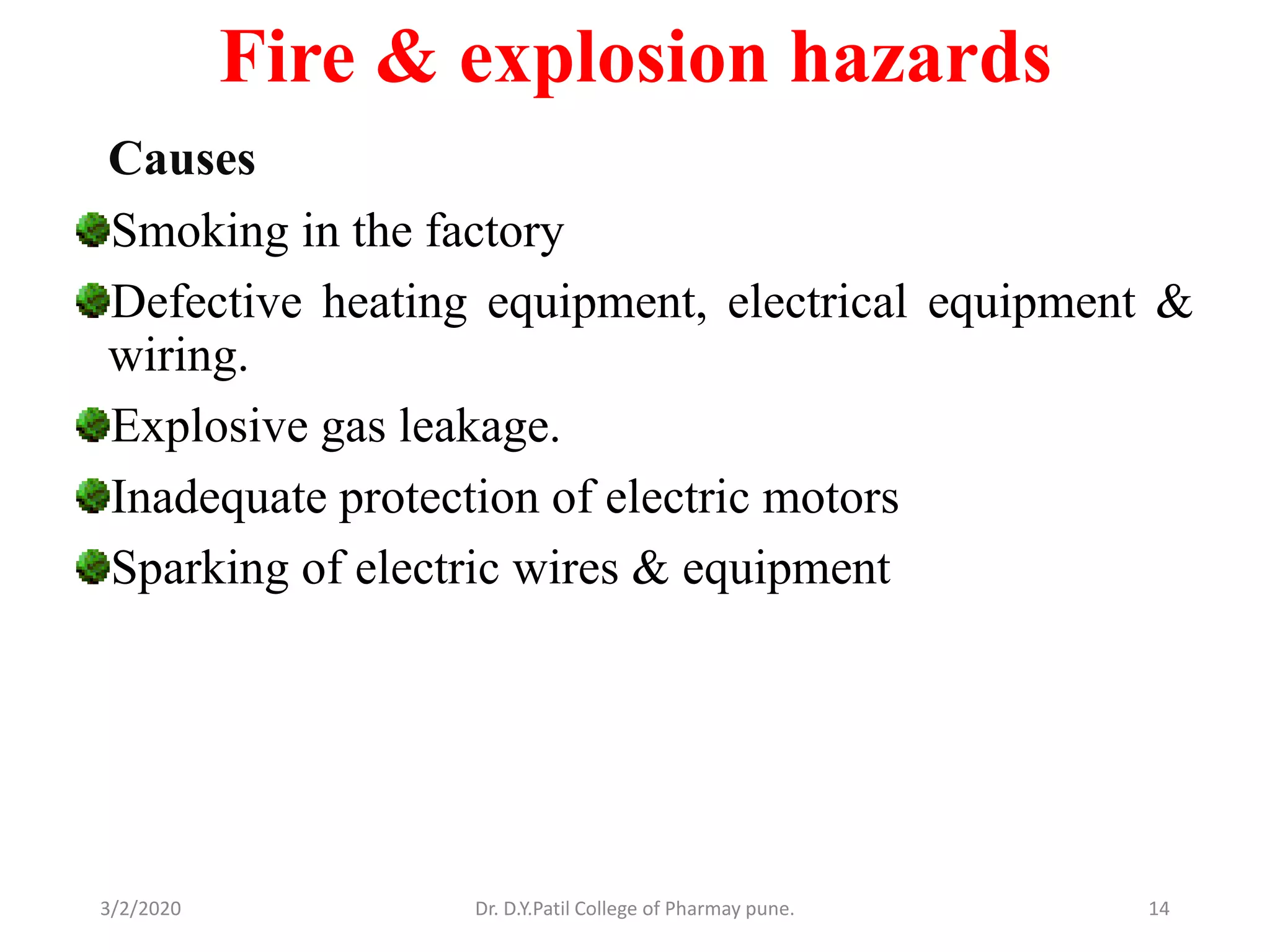 Hazard and safety management | PPT