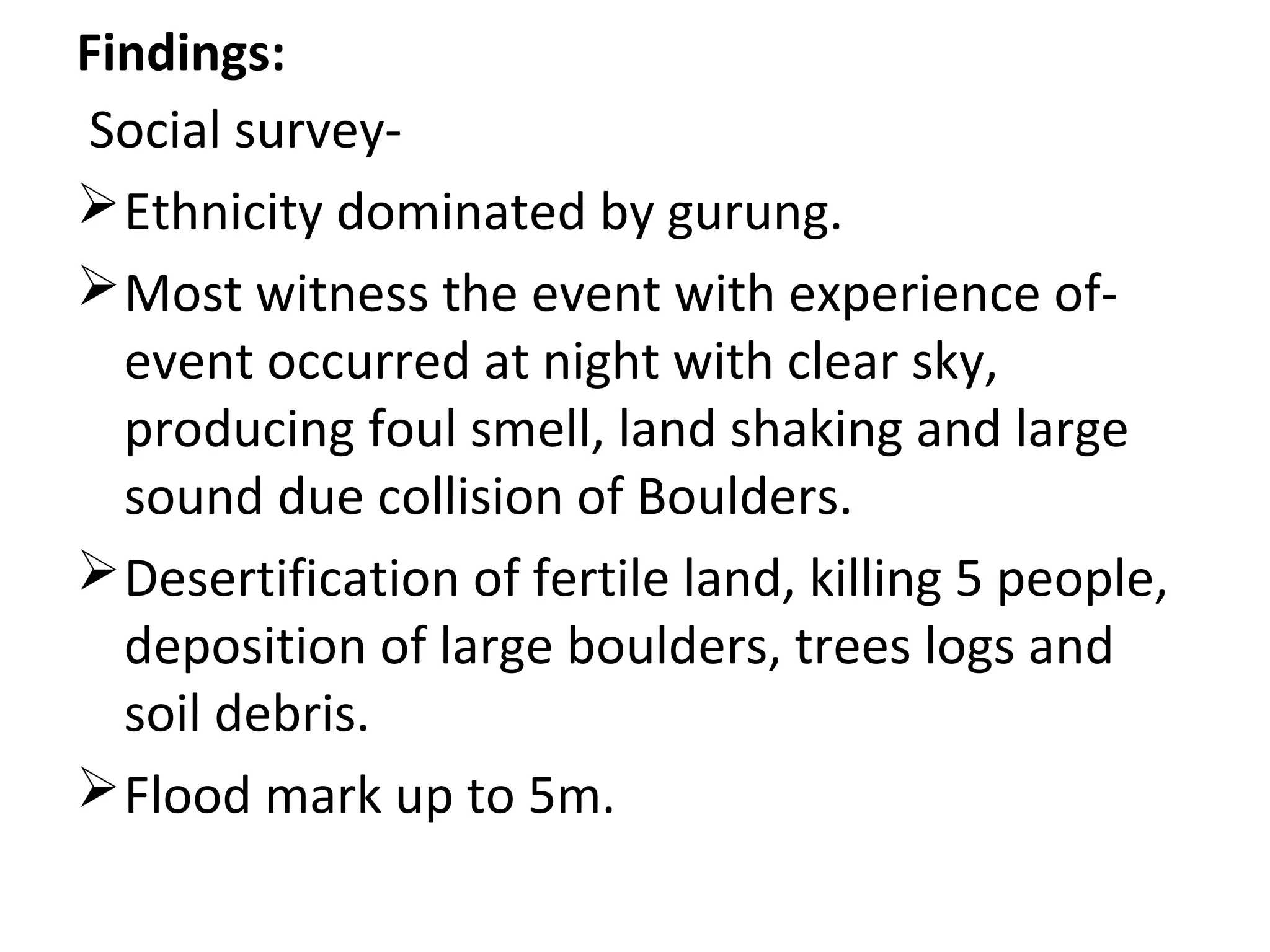 Hazard assessment of kawache glof | PPT | Geography | Science