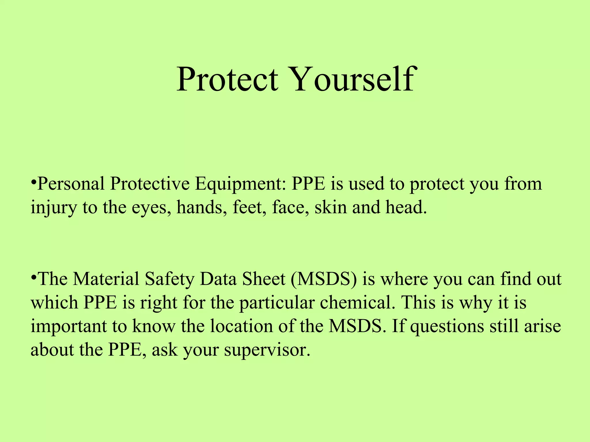 Hazard Communication Program Osha Training | PPT