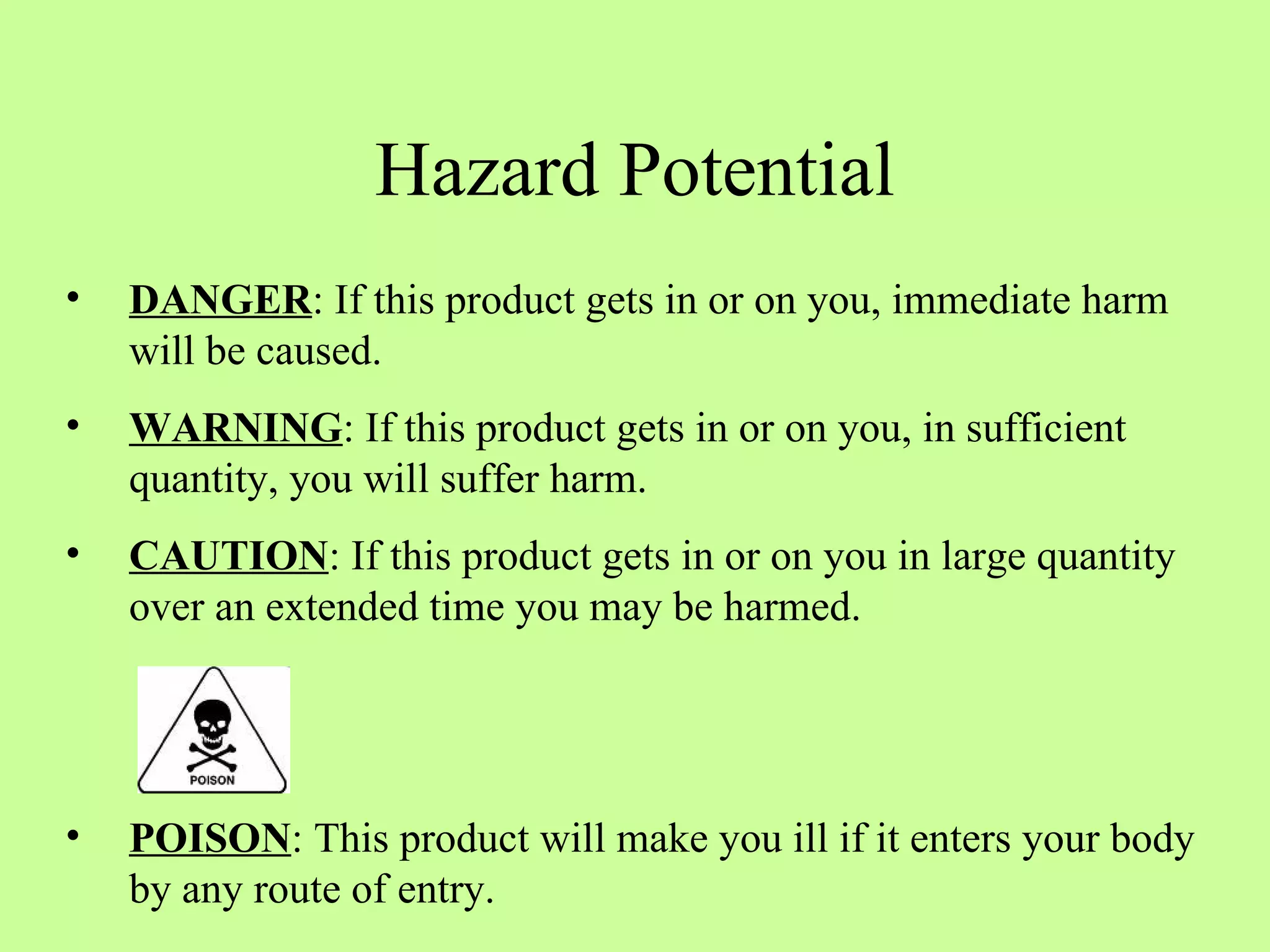 Hazard Communication Program Osha Training | PPT