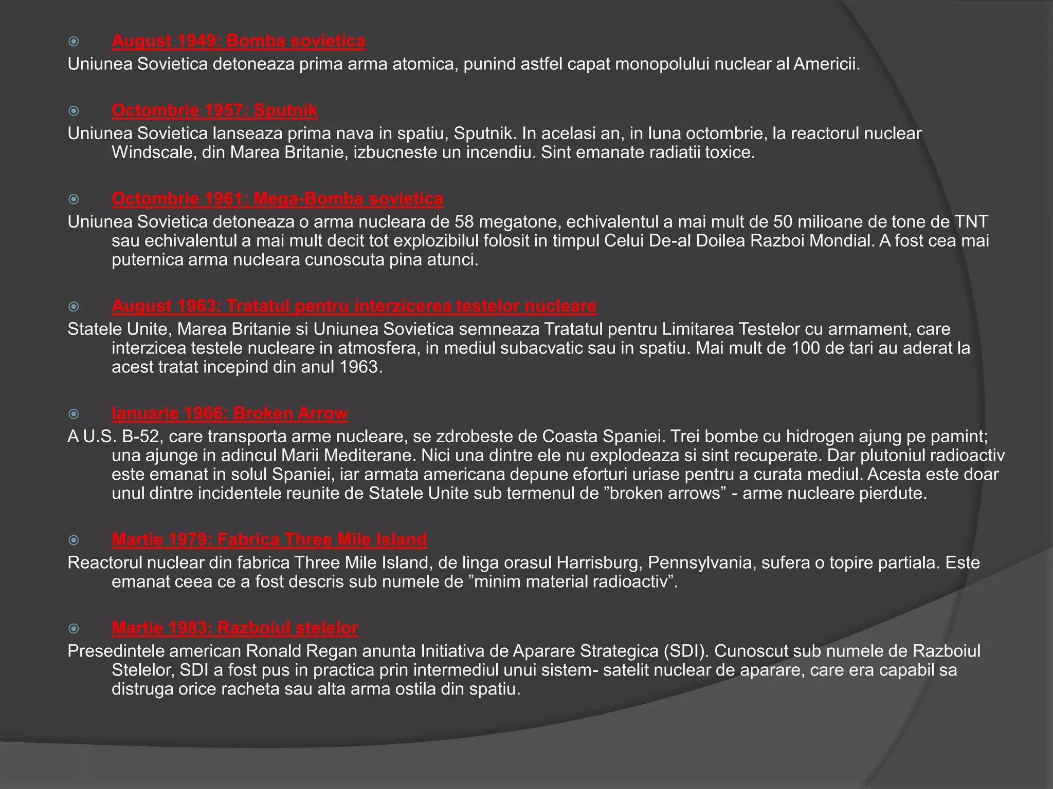 Hazardele nucleare | PPTX