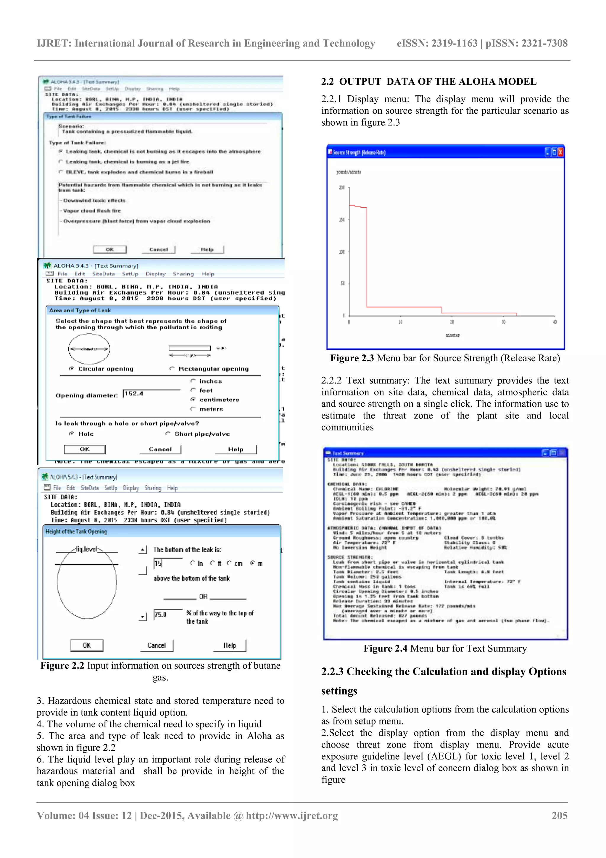 Hazard evaluation using aloha tool in storage area of an oil refinery | PDF