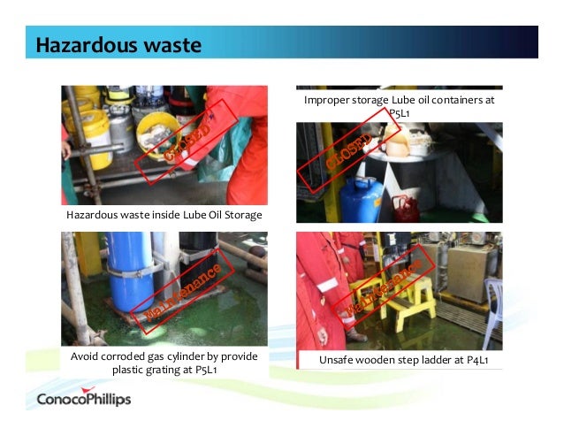 Hazard hunting mar 2010 across asset offshore