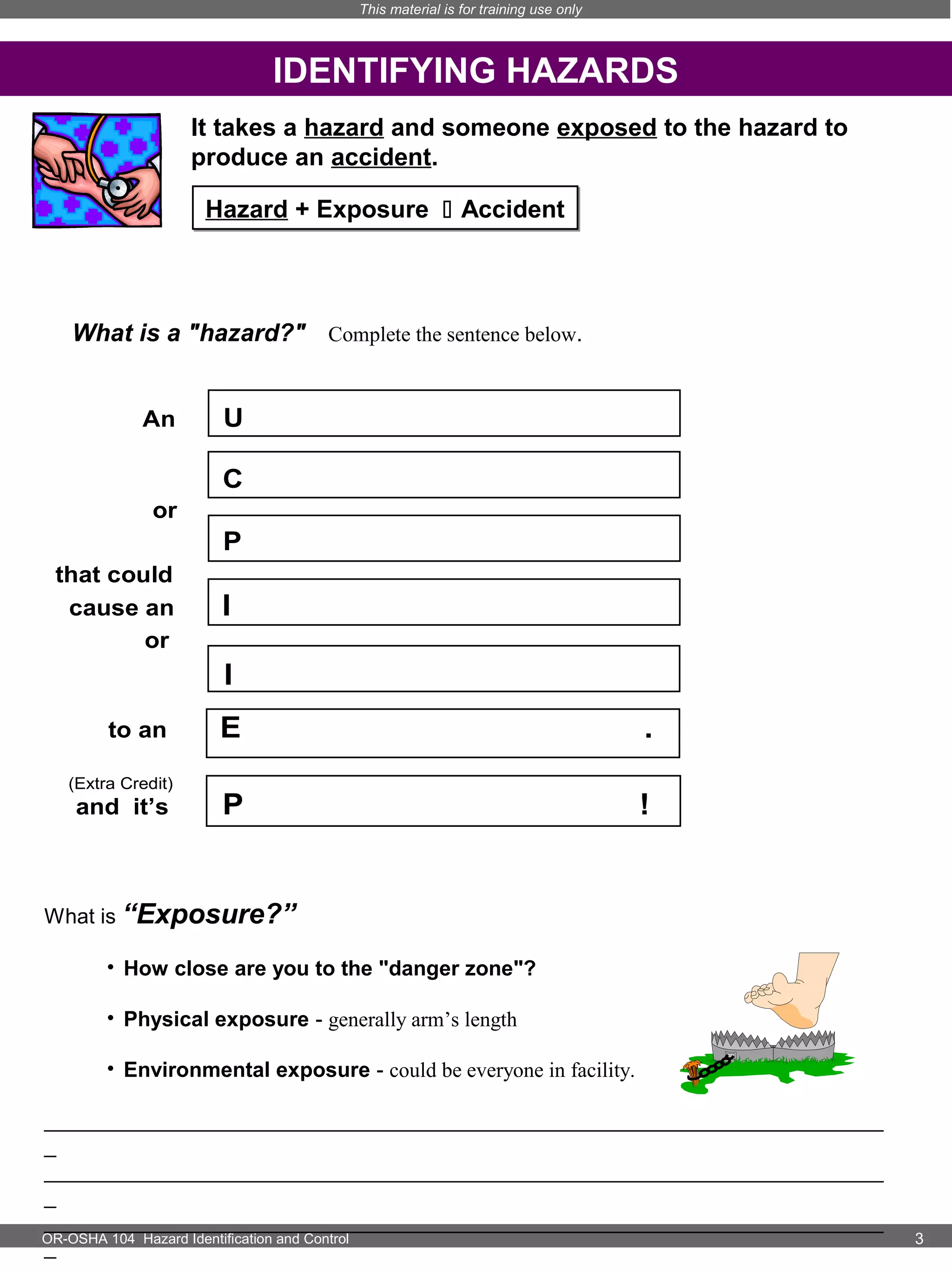 Hazard identification | PPT