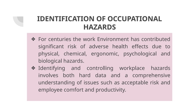 HAZARD IDENTIFICATION.pptx. df | PPT