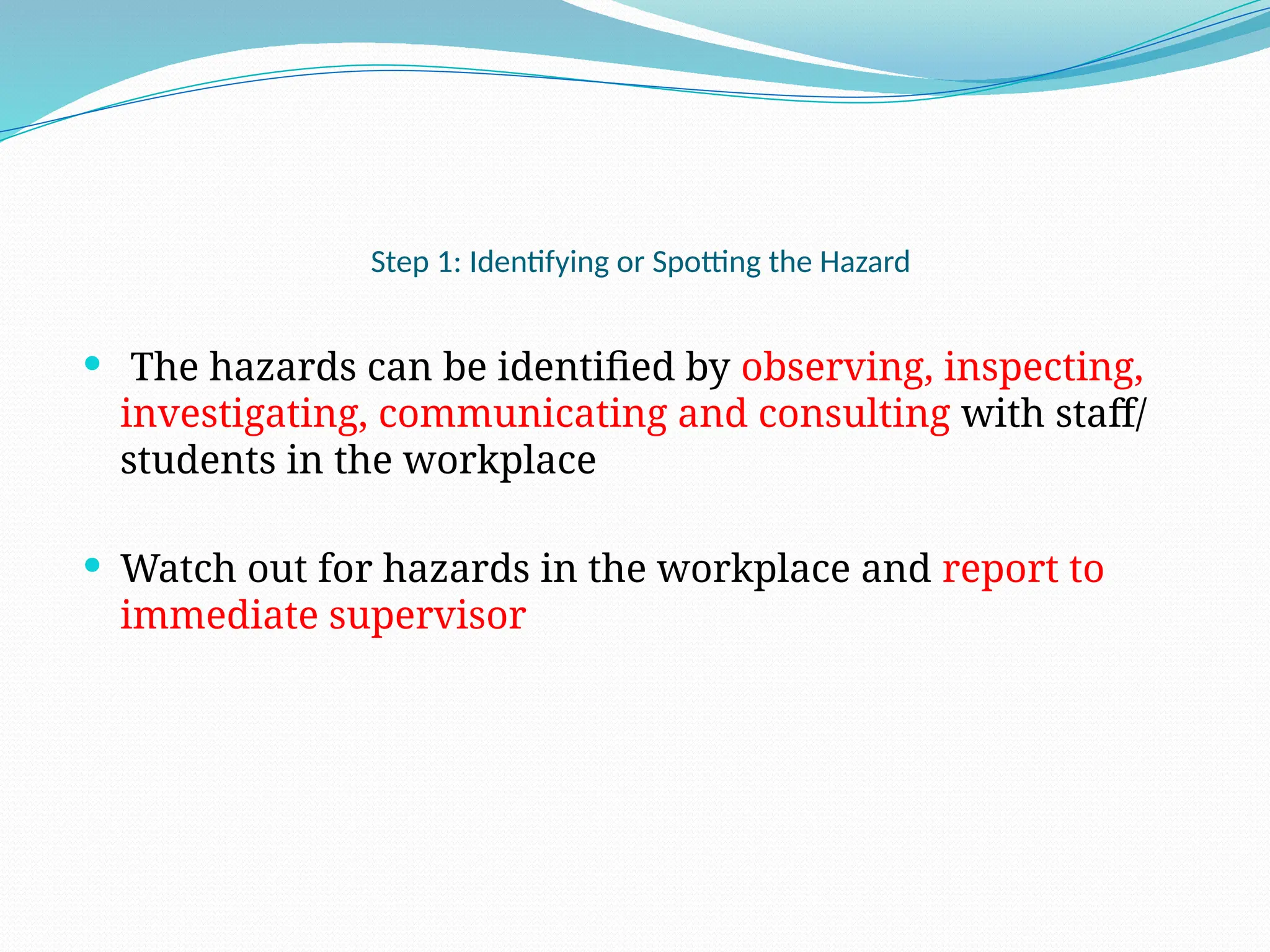 Hazard Identification.ppt Industrial Safety | PPT