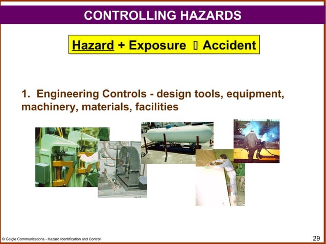 Hazard identification and control | PPT