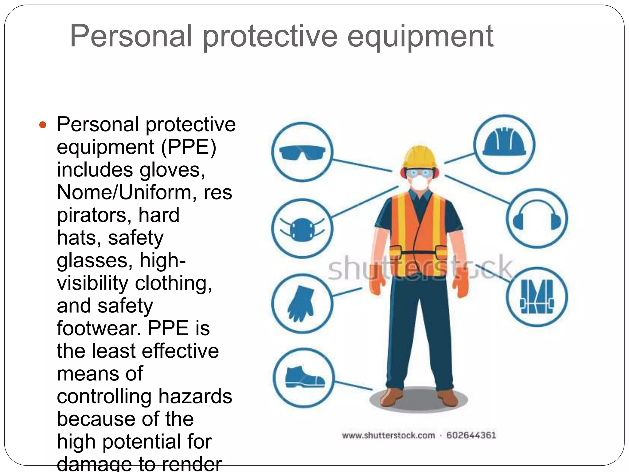 Hazard identification assessment and control techniques | PPTX