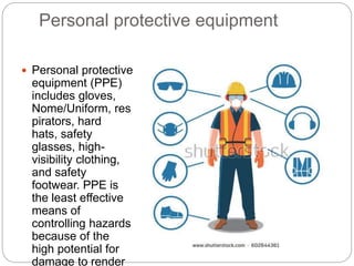 Hazard identification assessment and control techniques | PPTX