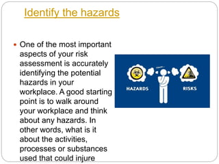 Hazard identification assessment and control techniques | PPTX