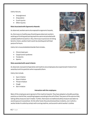 Hazard identification ( wood working) | PDF