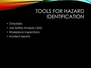Hazard_Identification_PPT.pptx"Hazard Identification in the Workplace ...