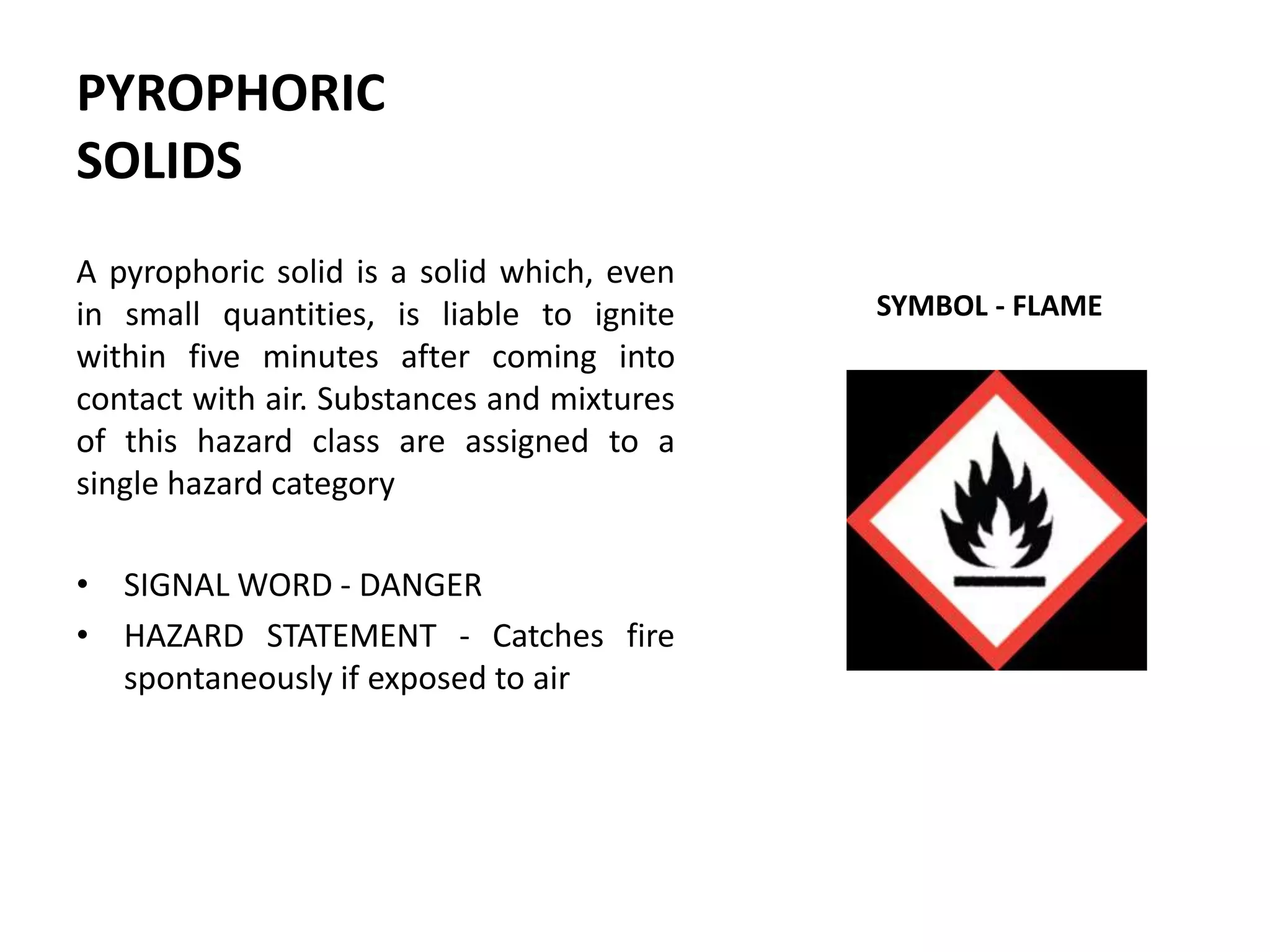 Hazard labels of chemicals | PPTX