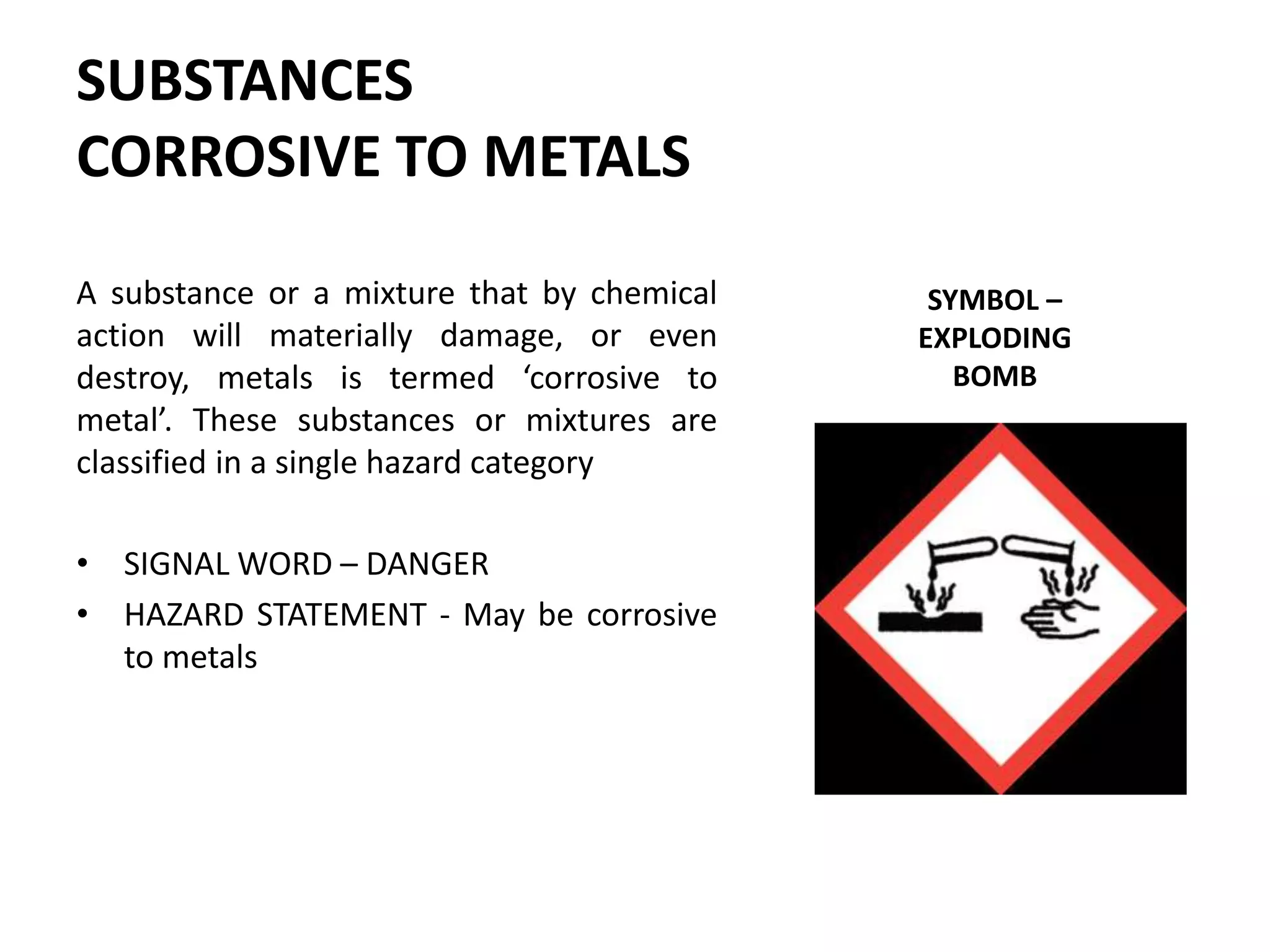 Hazard labels of chemicals | PPTX