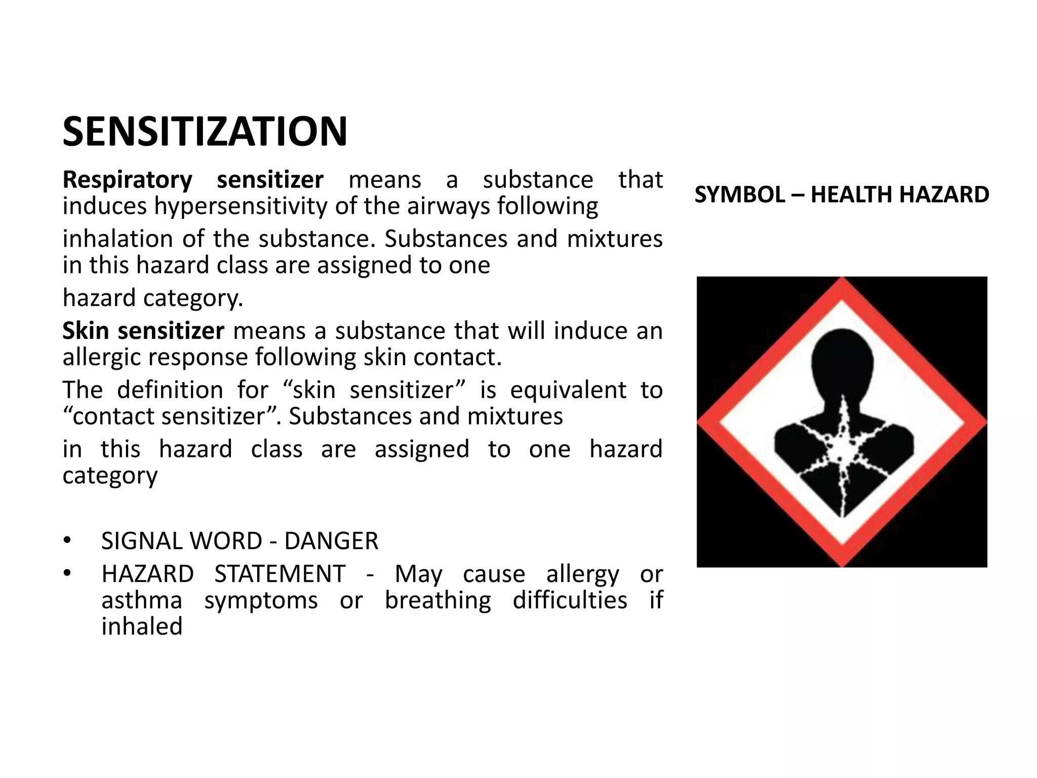 Hazard labels of chemicals | PPTX