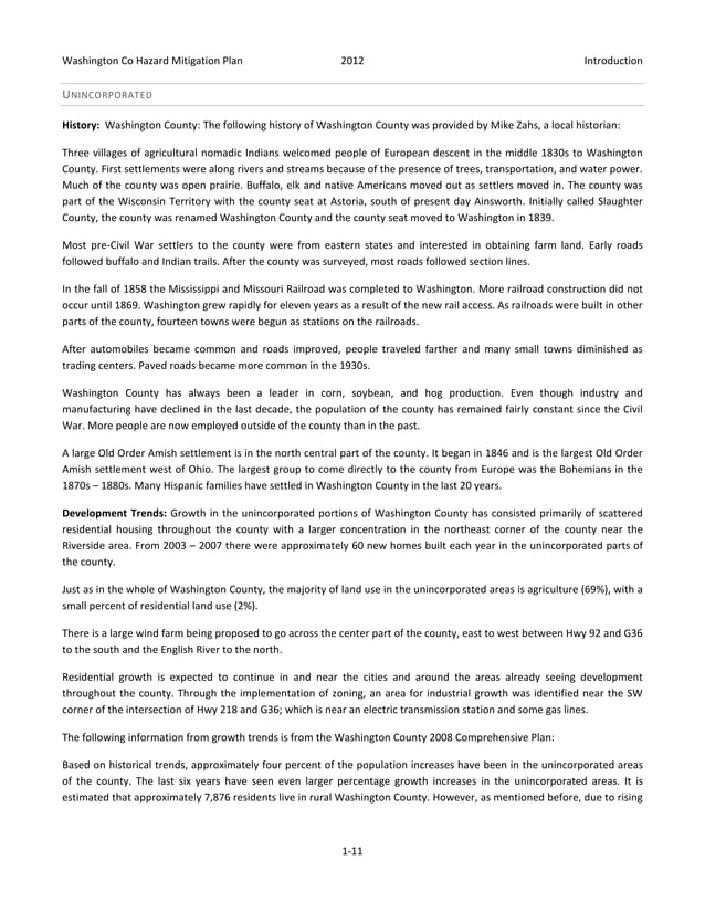 Hazard mitigation plan | PDF