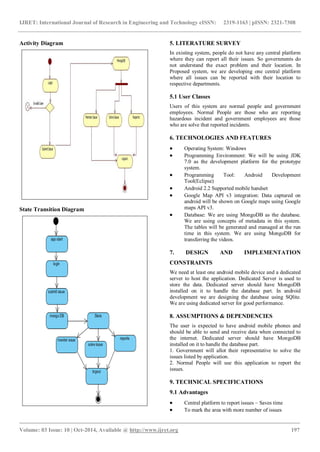 Hazard object reporting to respective authorities | PDF