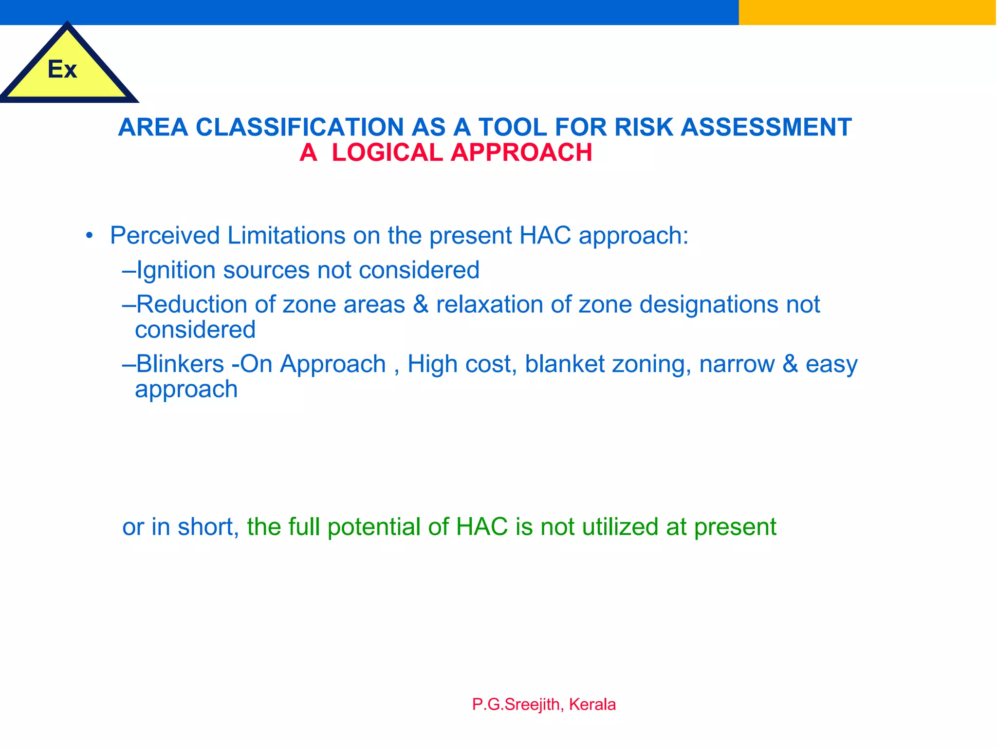 Hazardous Area Classification | PPT