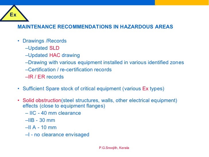 Hazardous Area Classification