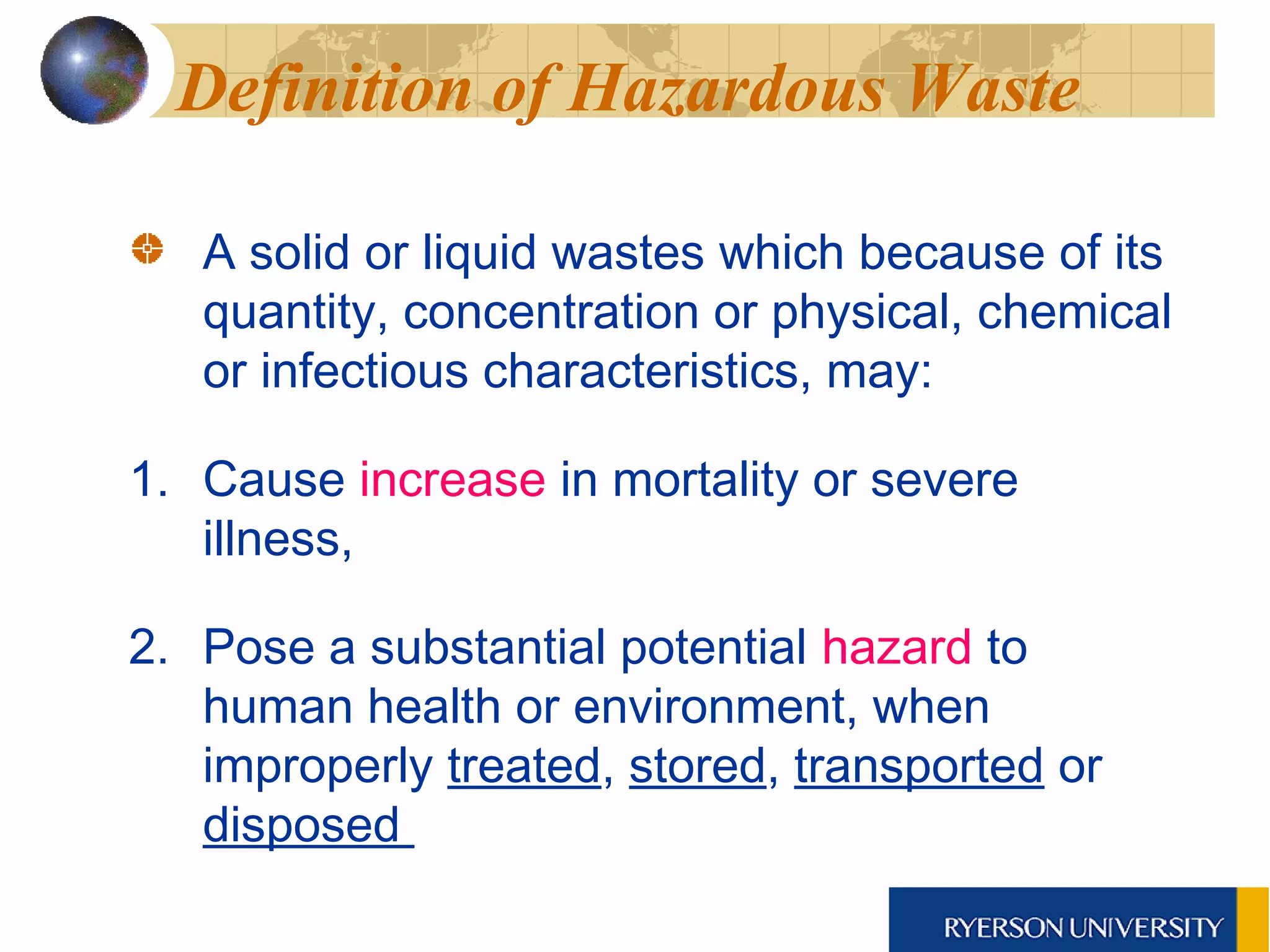 Hazardous waste-management | PPT