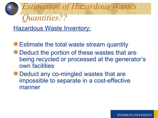 Hazardous waste-management | PPT
