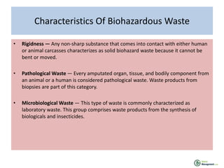 Hazardous and Biohazardous Waste-What’s the Difference Hazardous and | PPTX