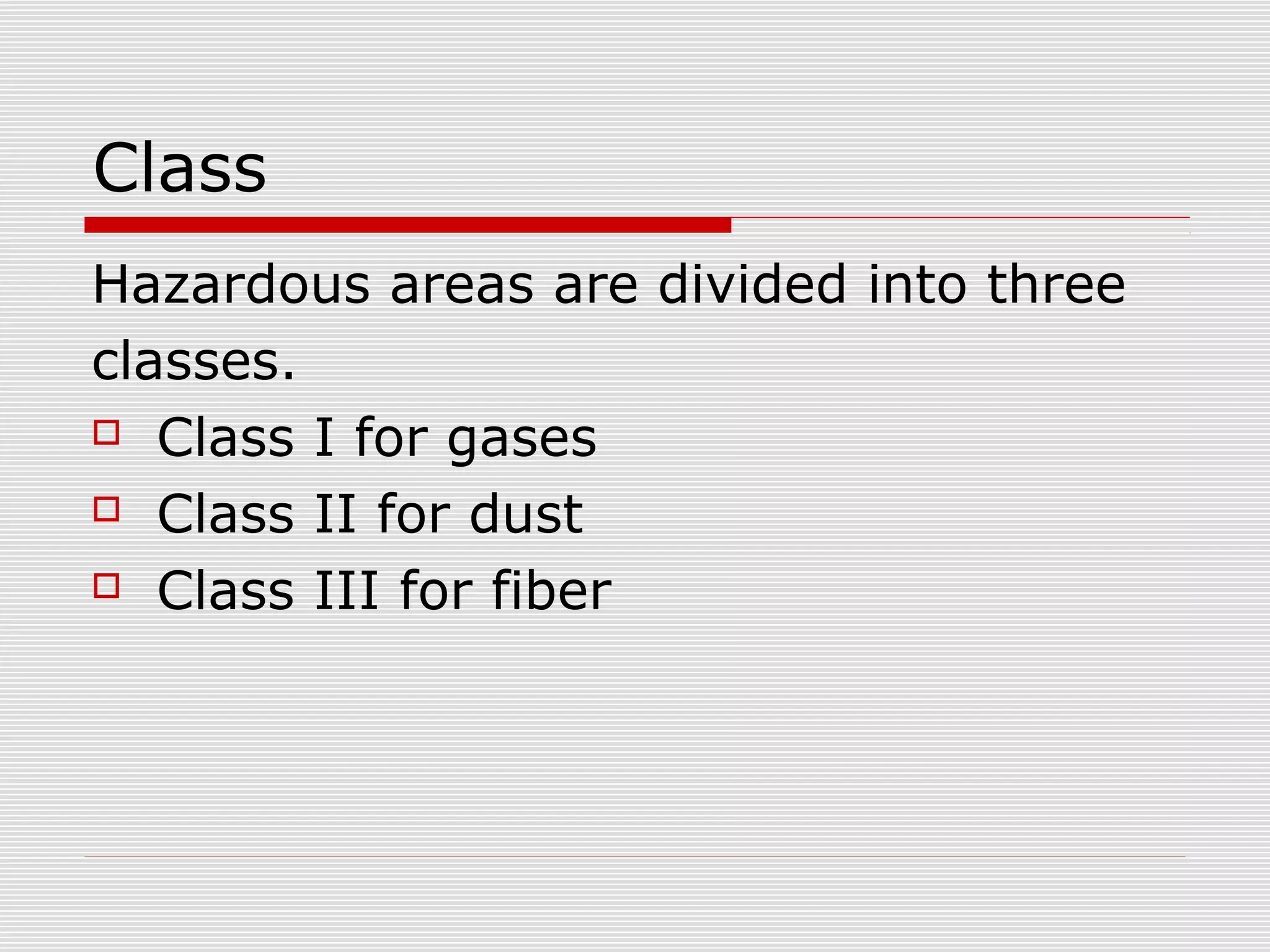 Hazardous area classification | PPT