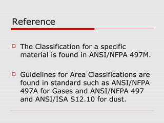 Hazardous area classification | PPT