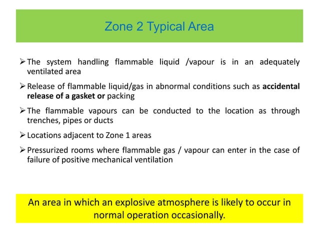 Hazardous Area Classification | PPTX | Indoor Environmental Quality ...