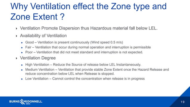 Hazardous area classification and Elecrtical, Instrument and Process ...