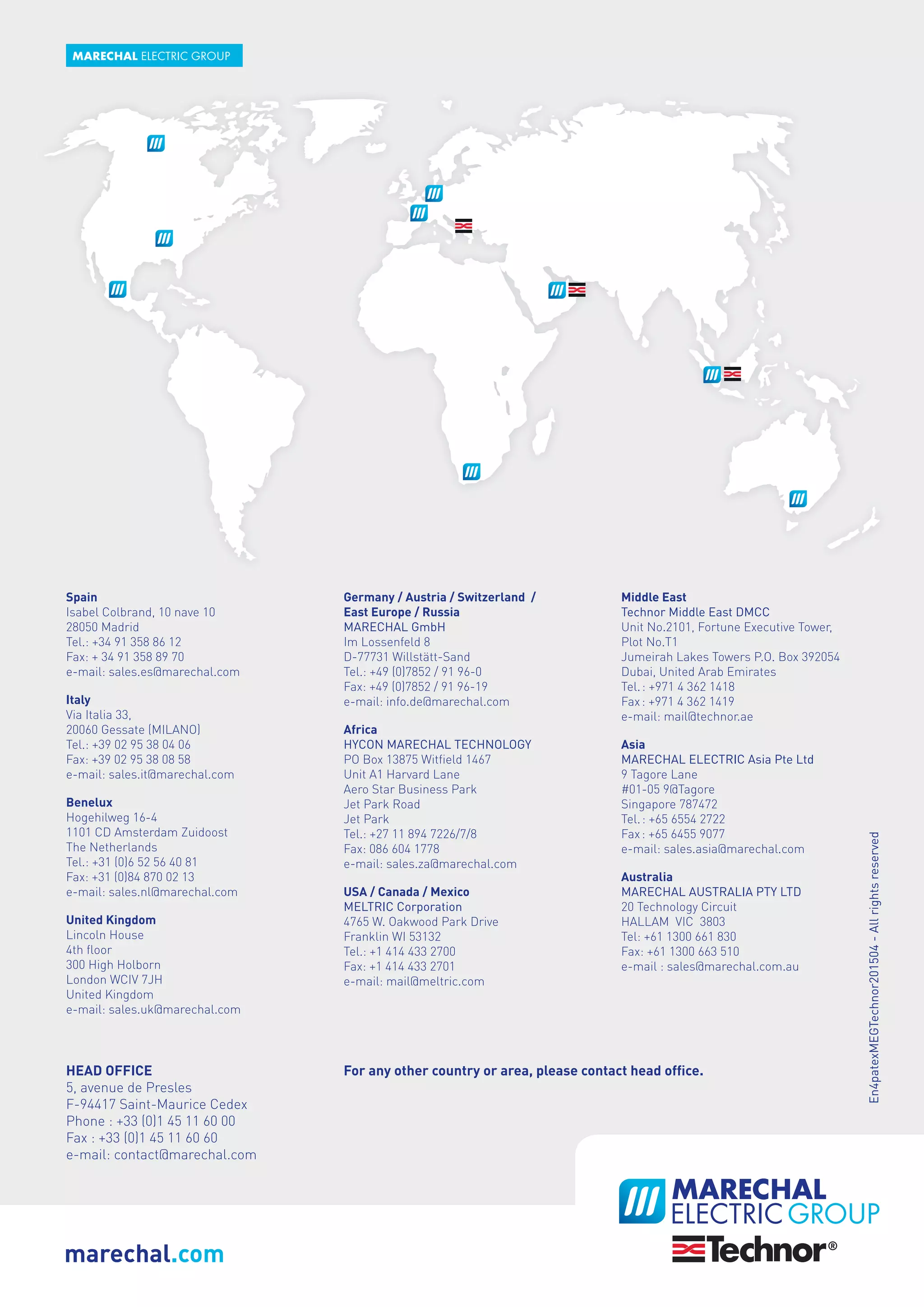 Marechal Hazardous Area Ex Approved Explosion Proof Products - Marechal ...