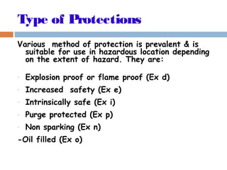 Electrical maintenance in Hazardous area | PPT