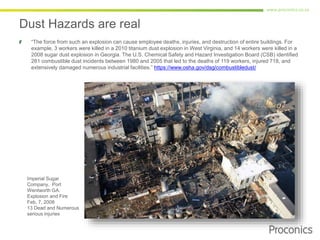 Hazardous Area for Dust - Proconics | PPTX | Science