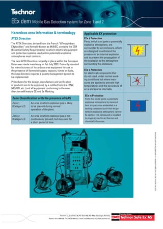Hazardous Area Zone 1 & Zone 2 (ATEX) Gas Detection Instruments & Tools ...