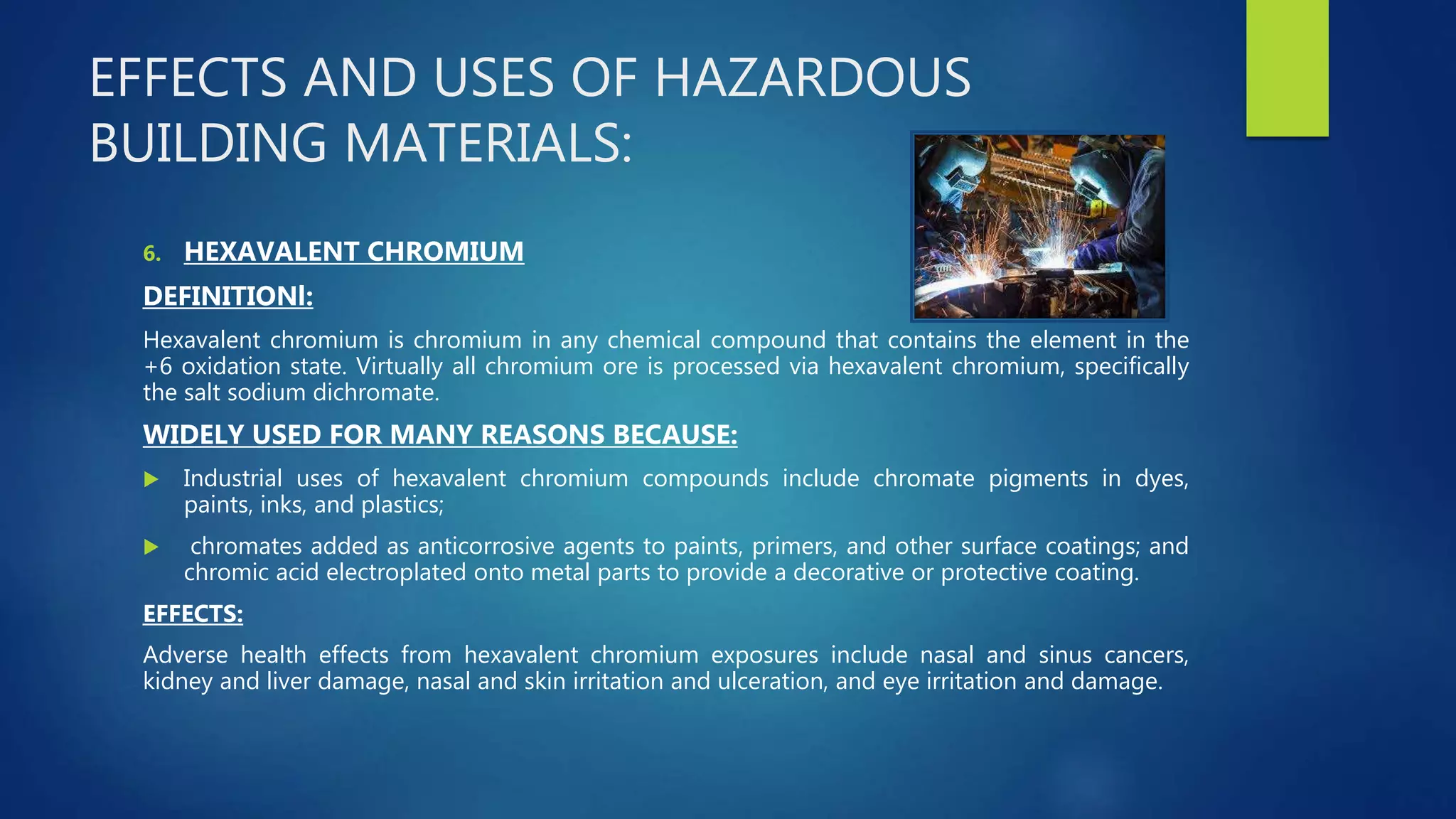 Hazardous building material 9000 | PPTX