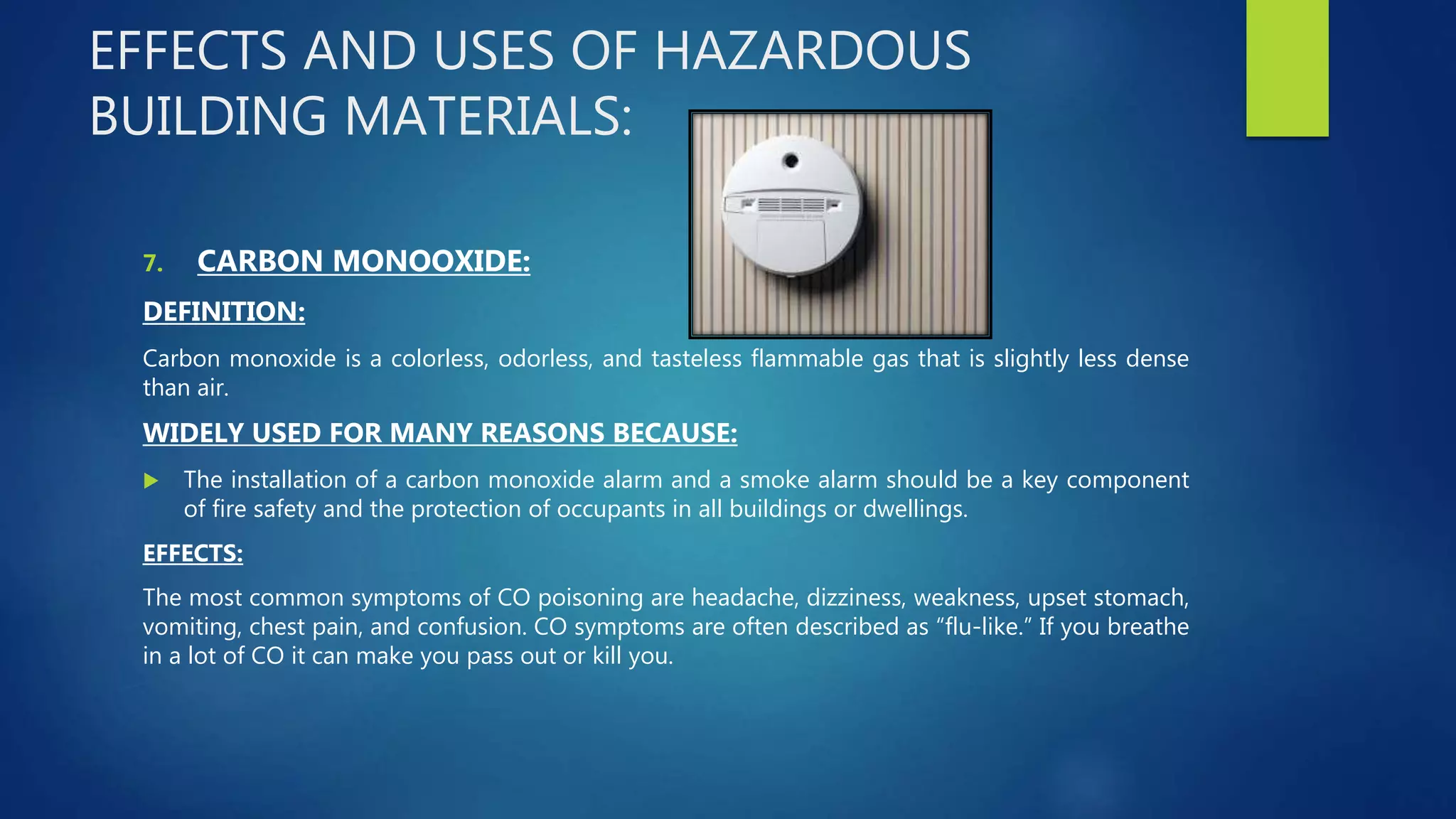Hazardous building material 9000 | PPTX