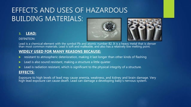 Hazardous building material 9000 | PPTX | Indoor Environmental Quality ...