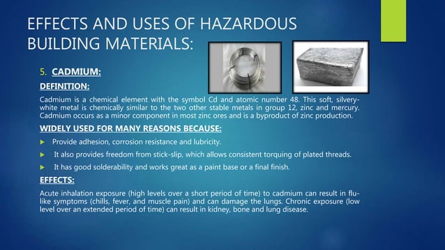 Hazardous building material 9000 | PPTX | Indoor Environmental Quality ...