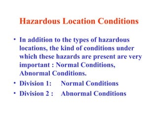 Hazardous classified locations | PPT