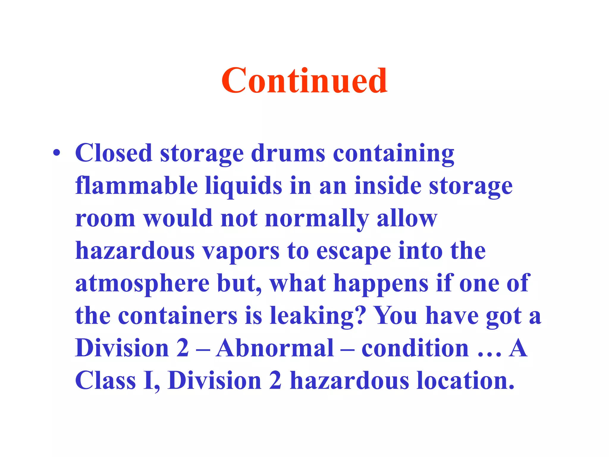 HAZARDOUS CLASSIFIED LOCATIONS.ppt