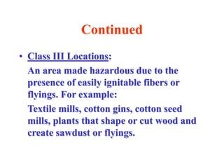 HAZARDOUS CLASSIFIED LOCATIONS.ppt
