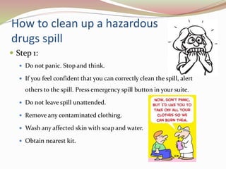 Hazardous Drugs and Chemotherapy Spills | PPTX