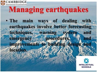 EARTHQUAKES FOR CAMBRIDGE A LEVEL | PPT