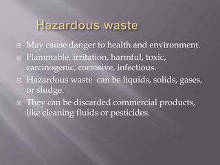 Hazardous industrial waste management technology | PPTX